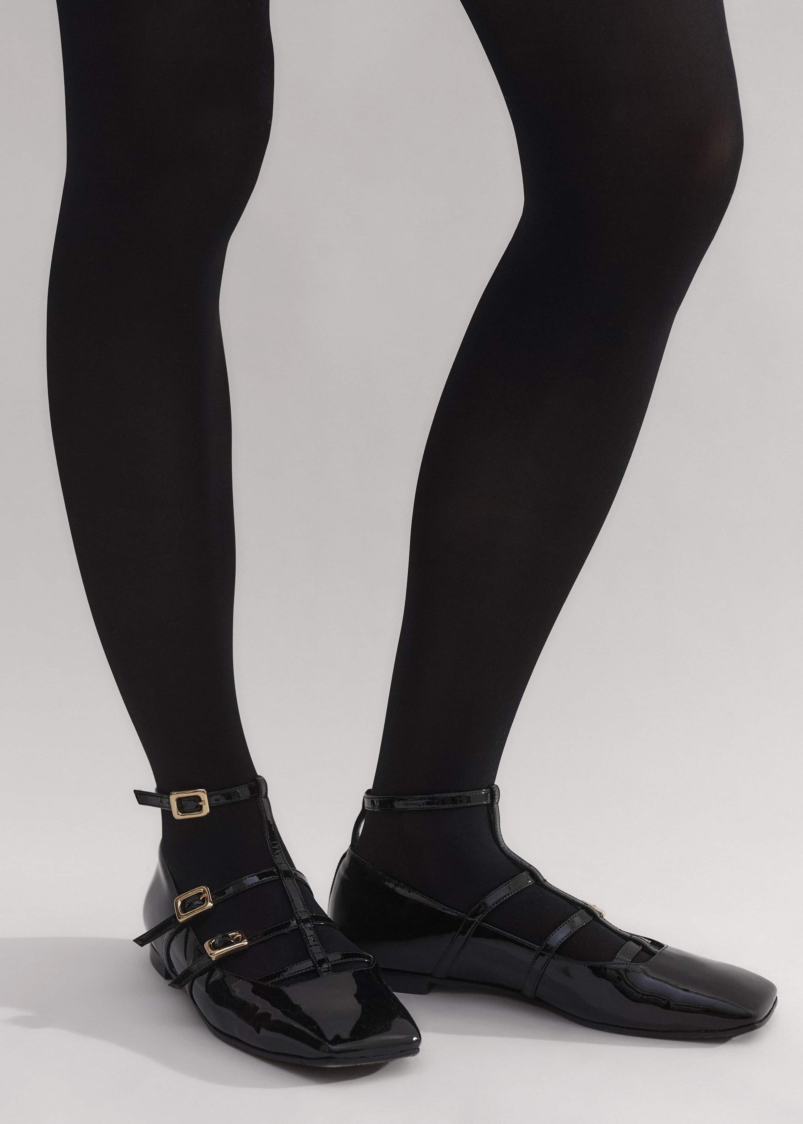 Black FALKE Pure Matt 50 Tights | Women's Tights | ME+EM