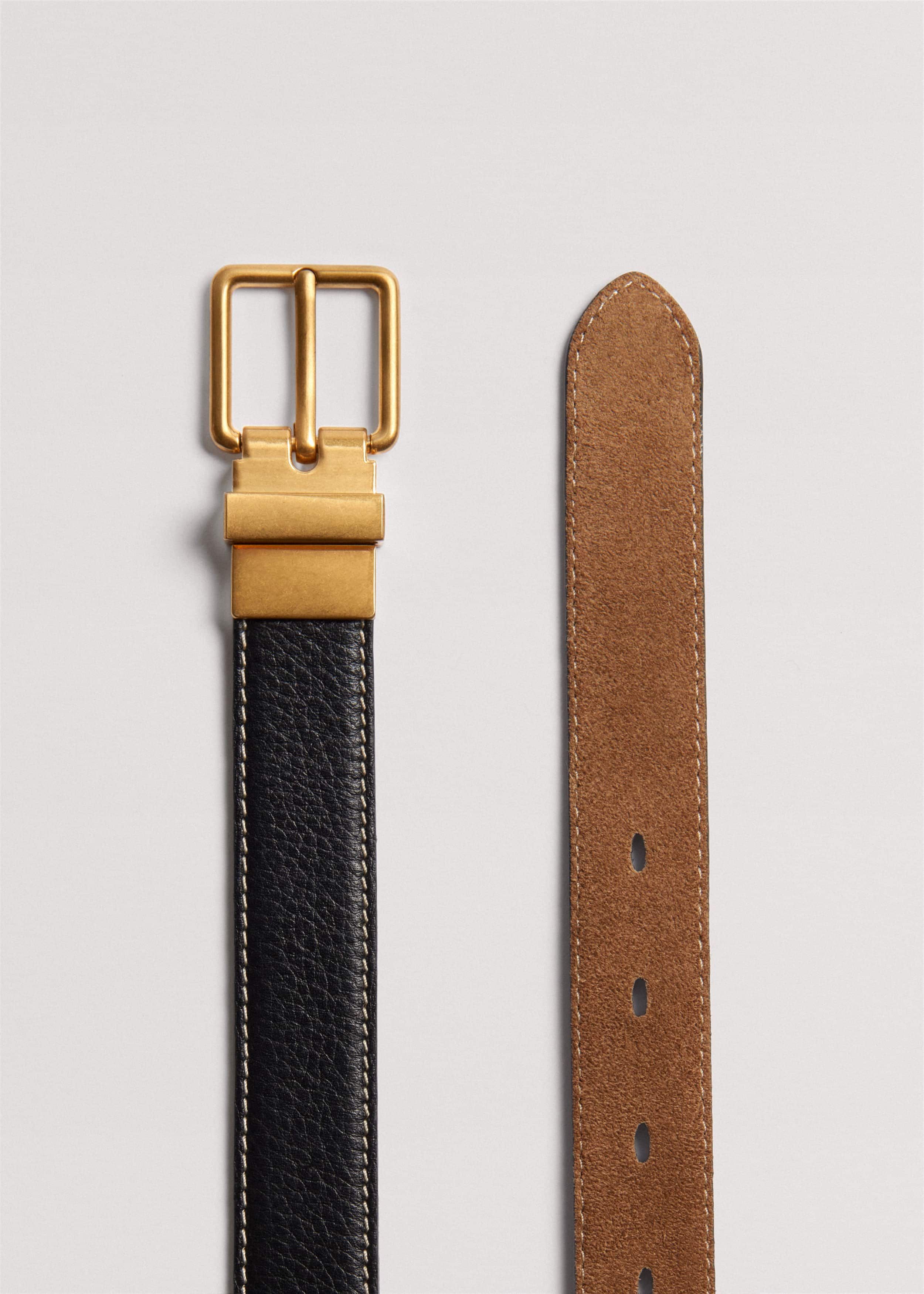 Women's Black Reversible Belt | ME+EM