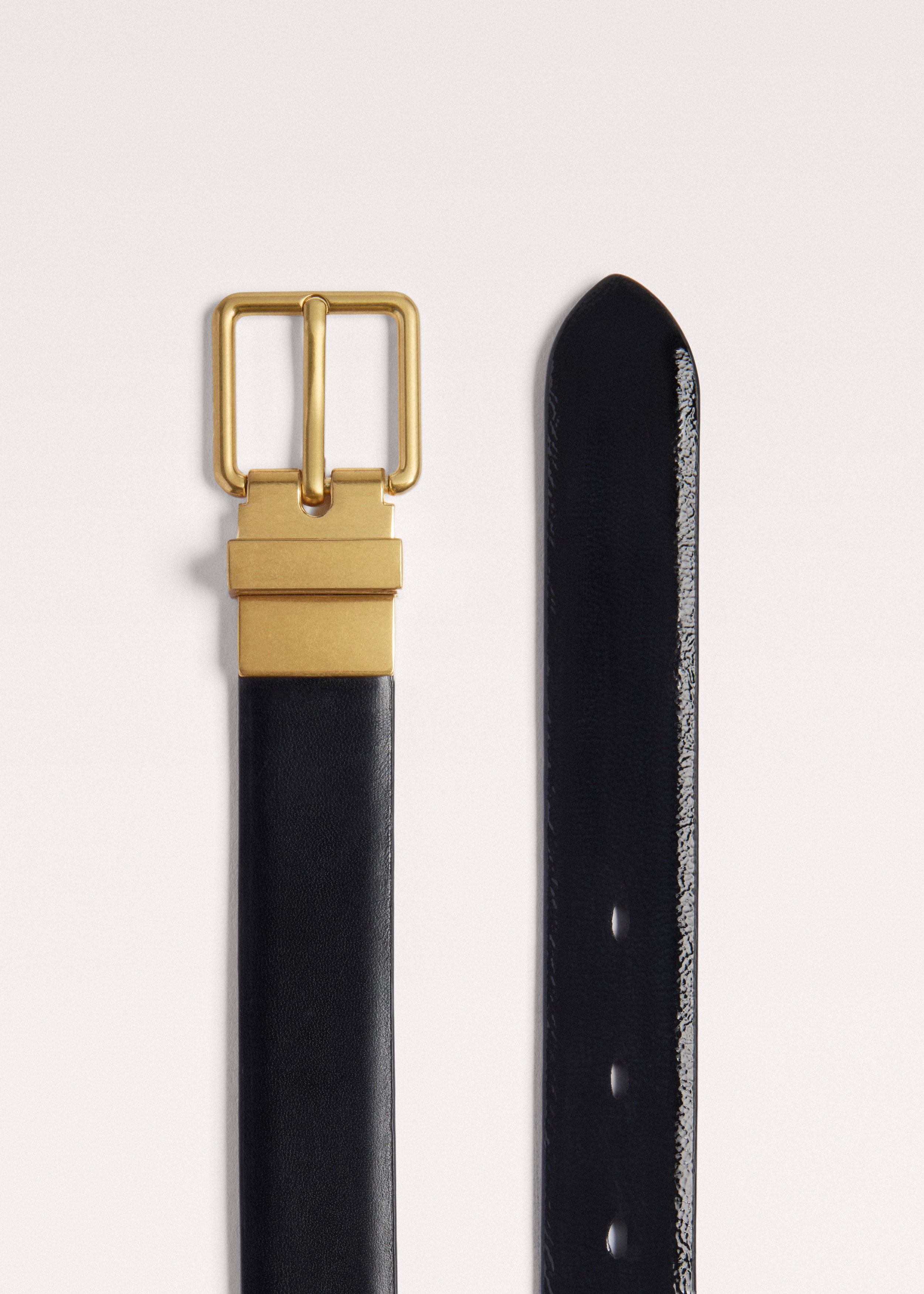 Women's Black Reversible Belt | ME+EM