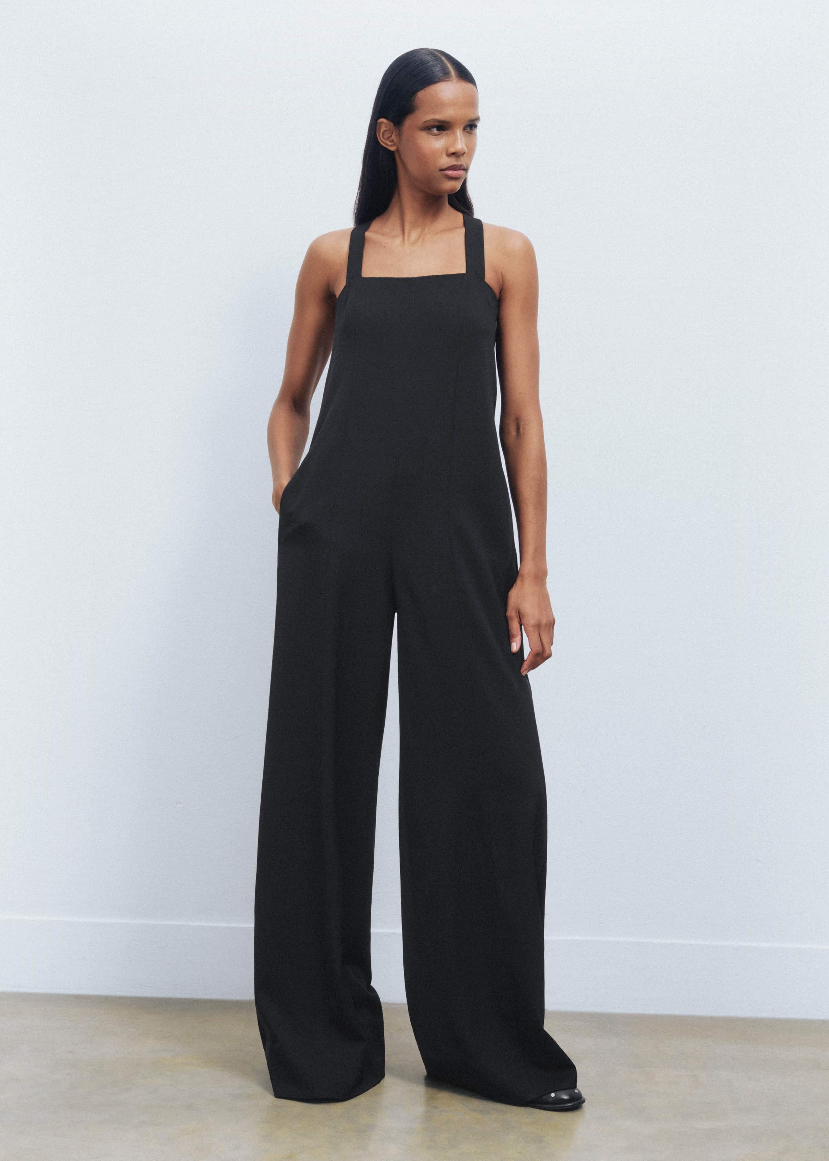 Women's Black 2-In-1 Tux Jumpsuit | ME+EM