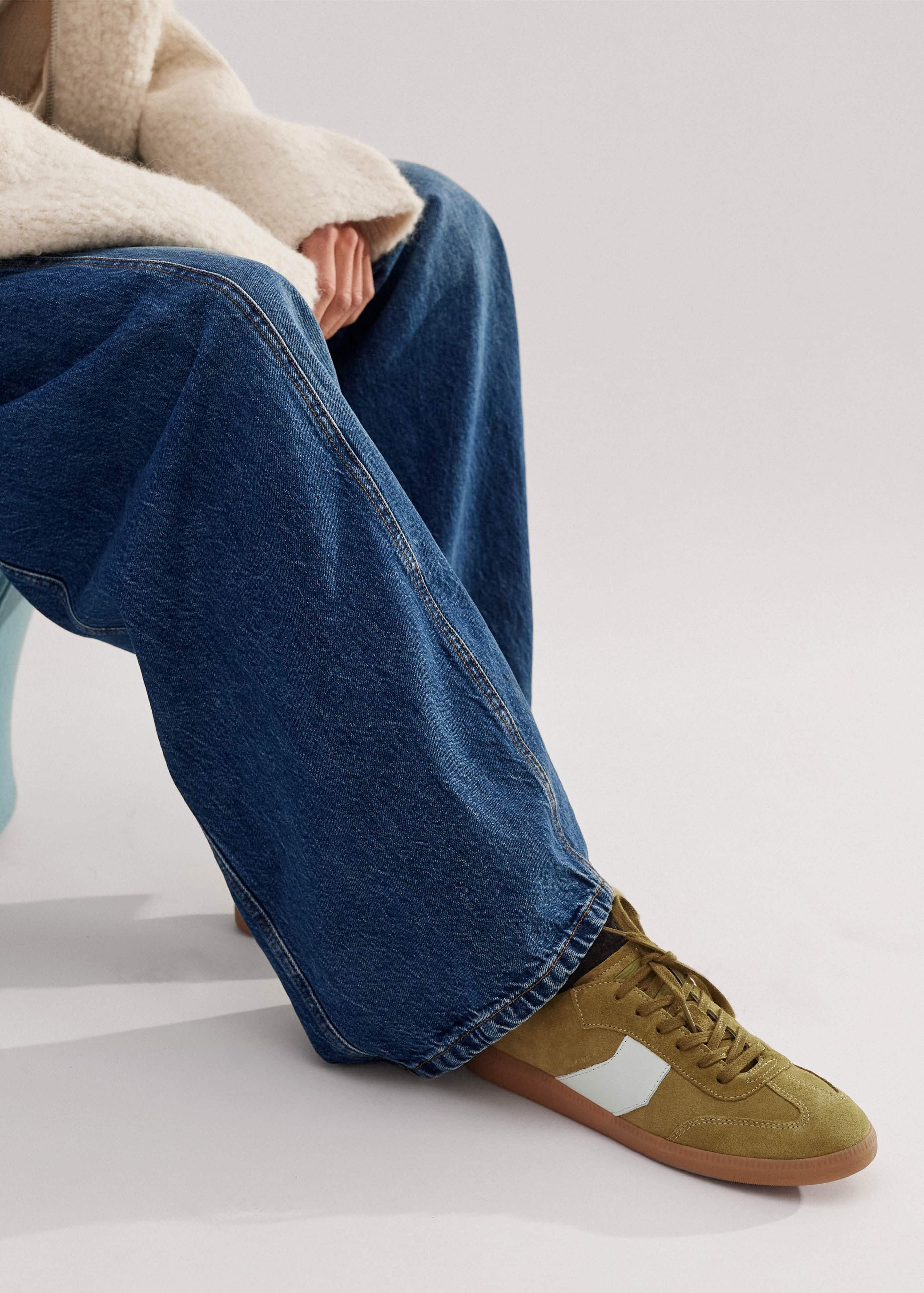 Women's Green Retro Trainer | ME+EM