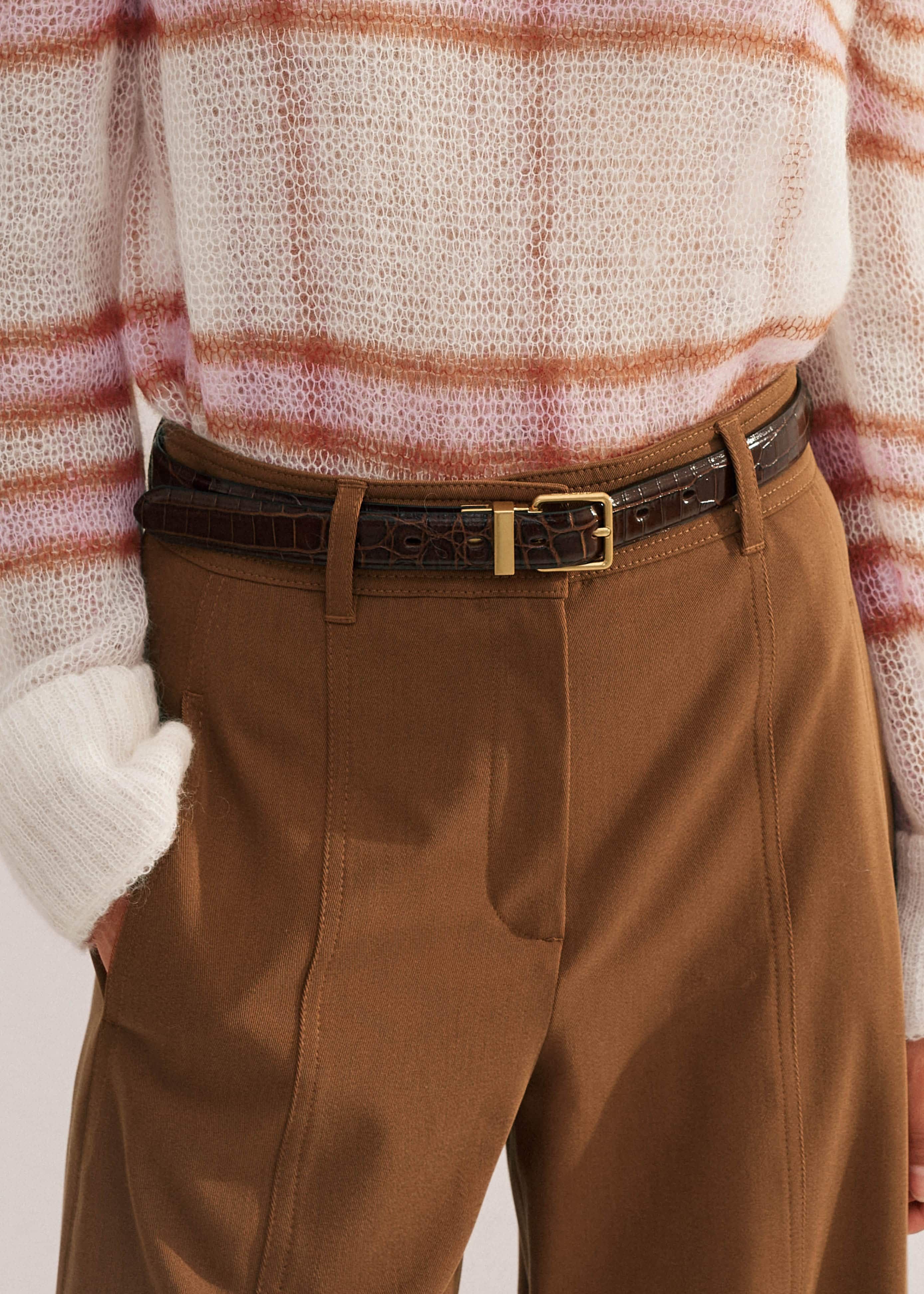 Women’s Black Reversible Belt | ME+EM