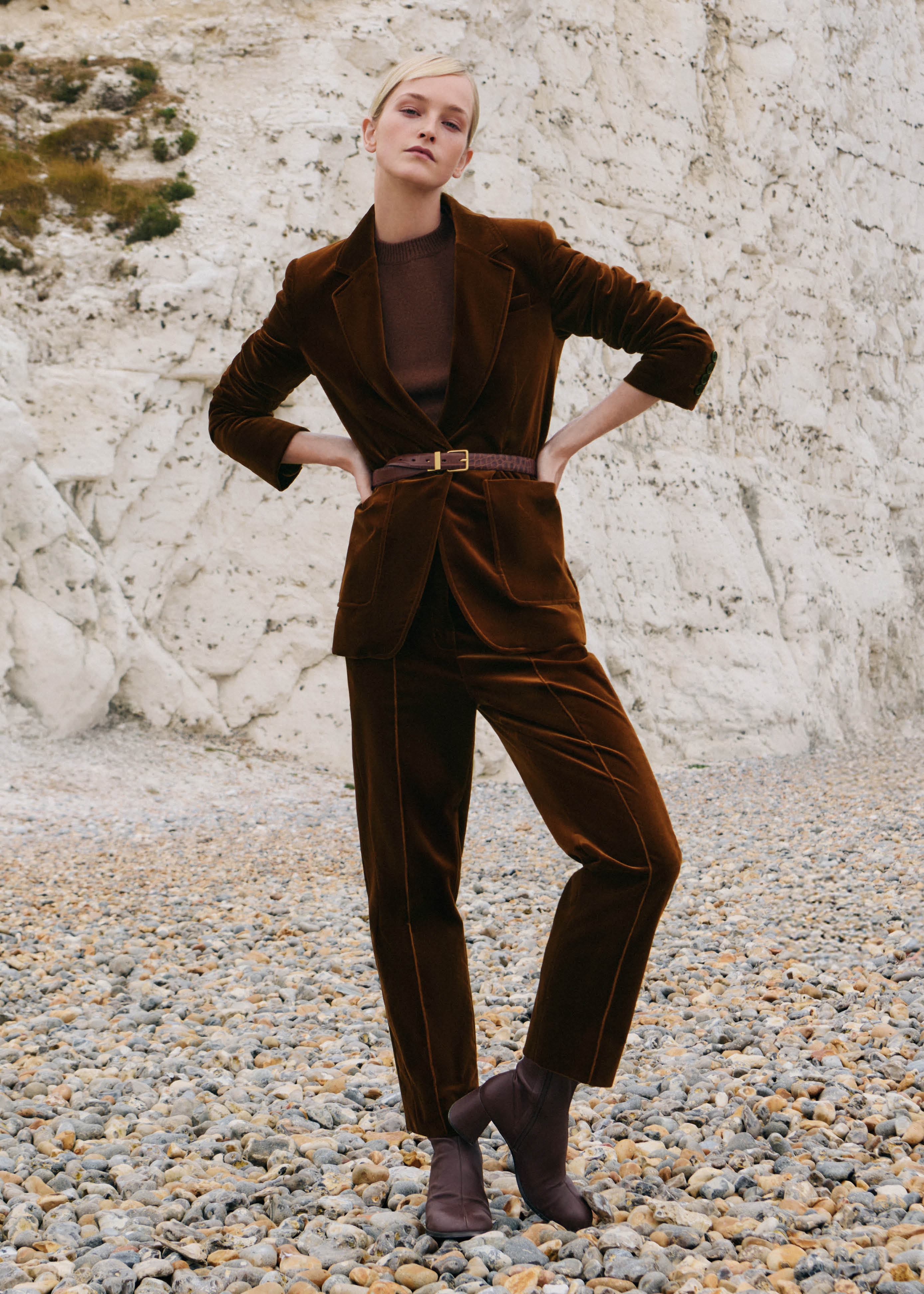 Women's Sharp Shoulder Suit | ME+EM